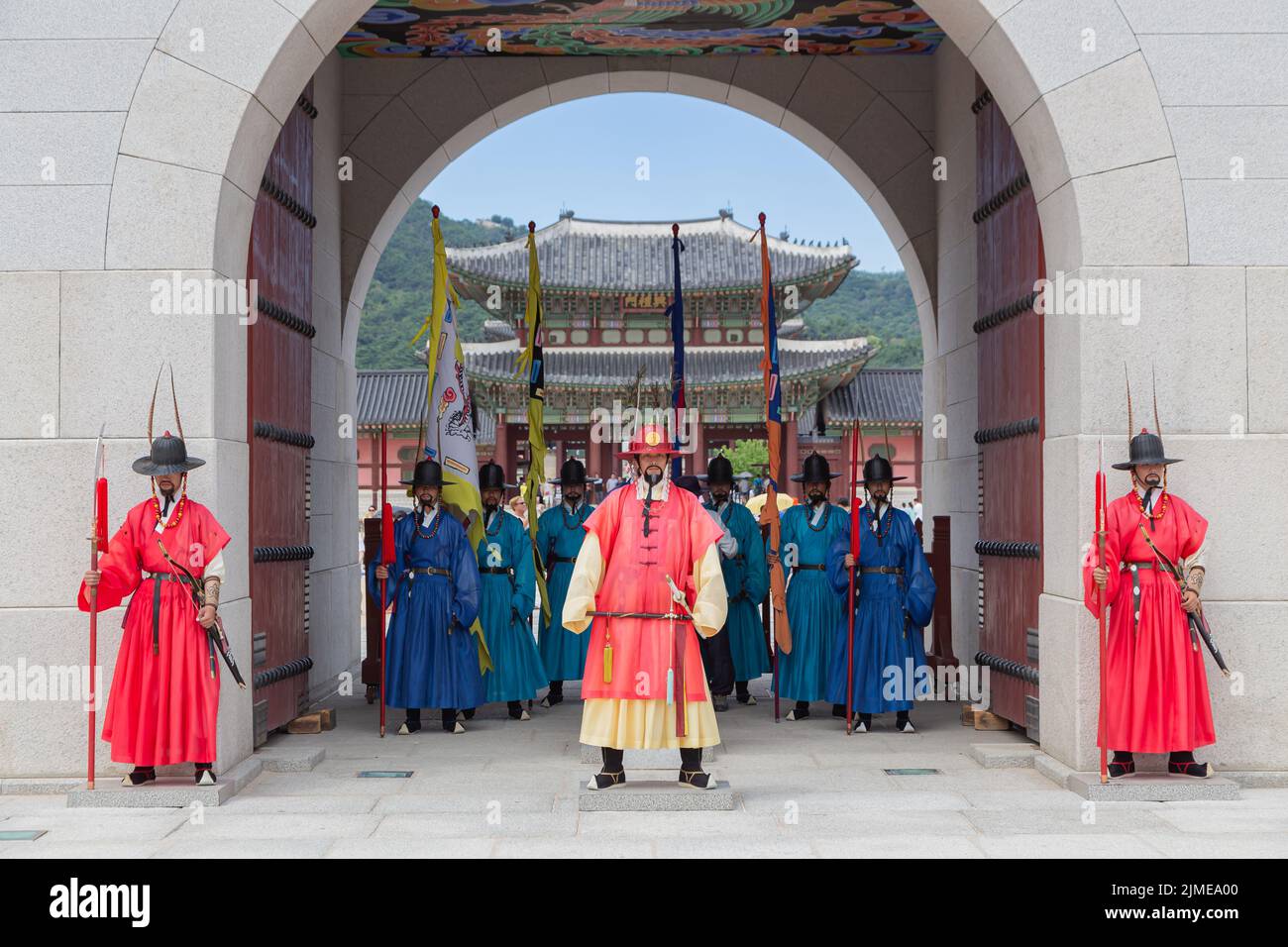 Seoul, South Korea, 1st, August, 2014, traditional festival of South ...