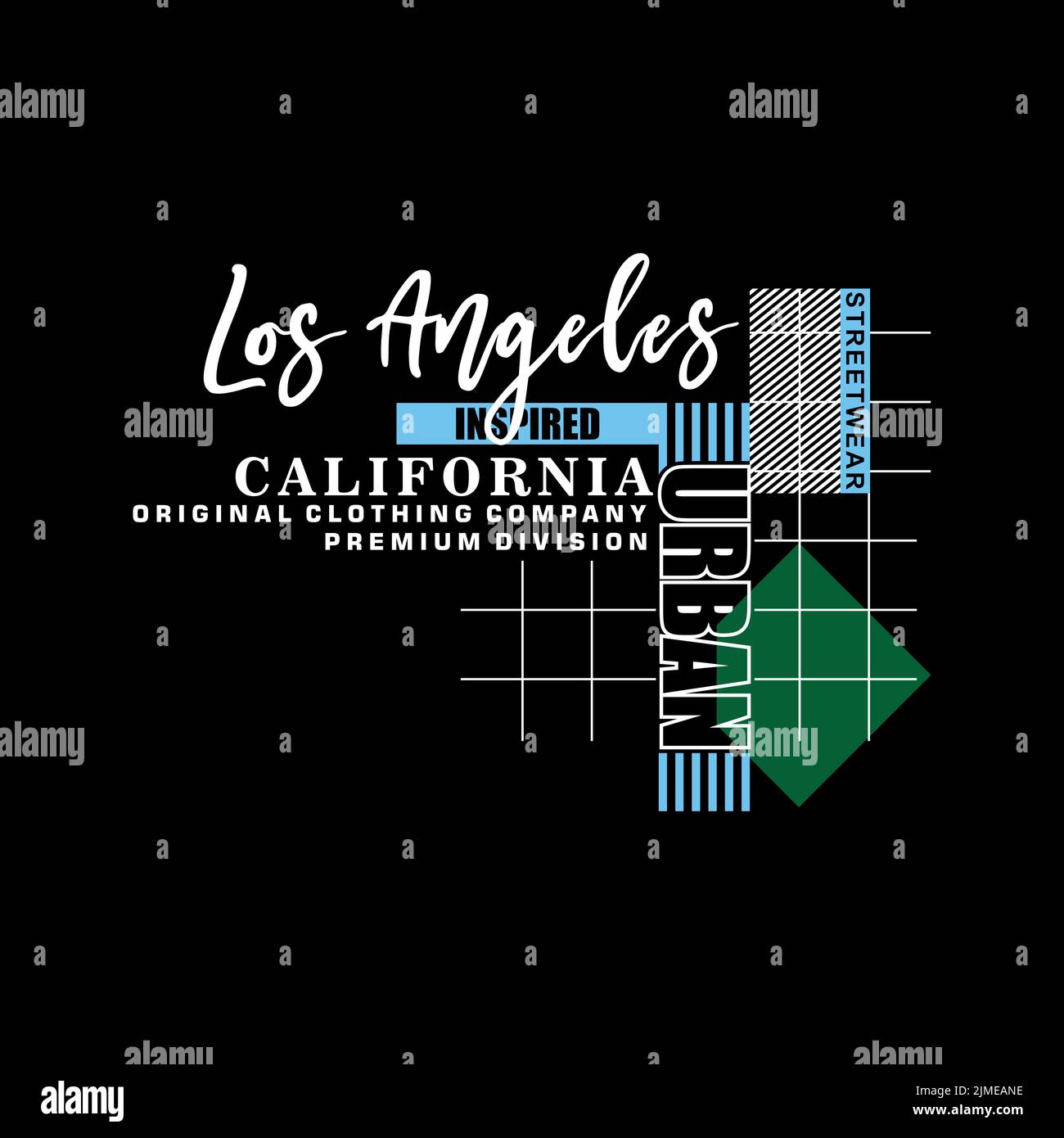 Los angeles california logo Stock Vector Images - Alamy