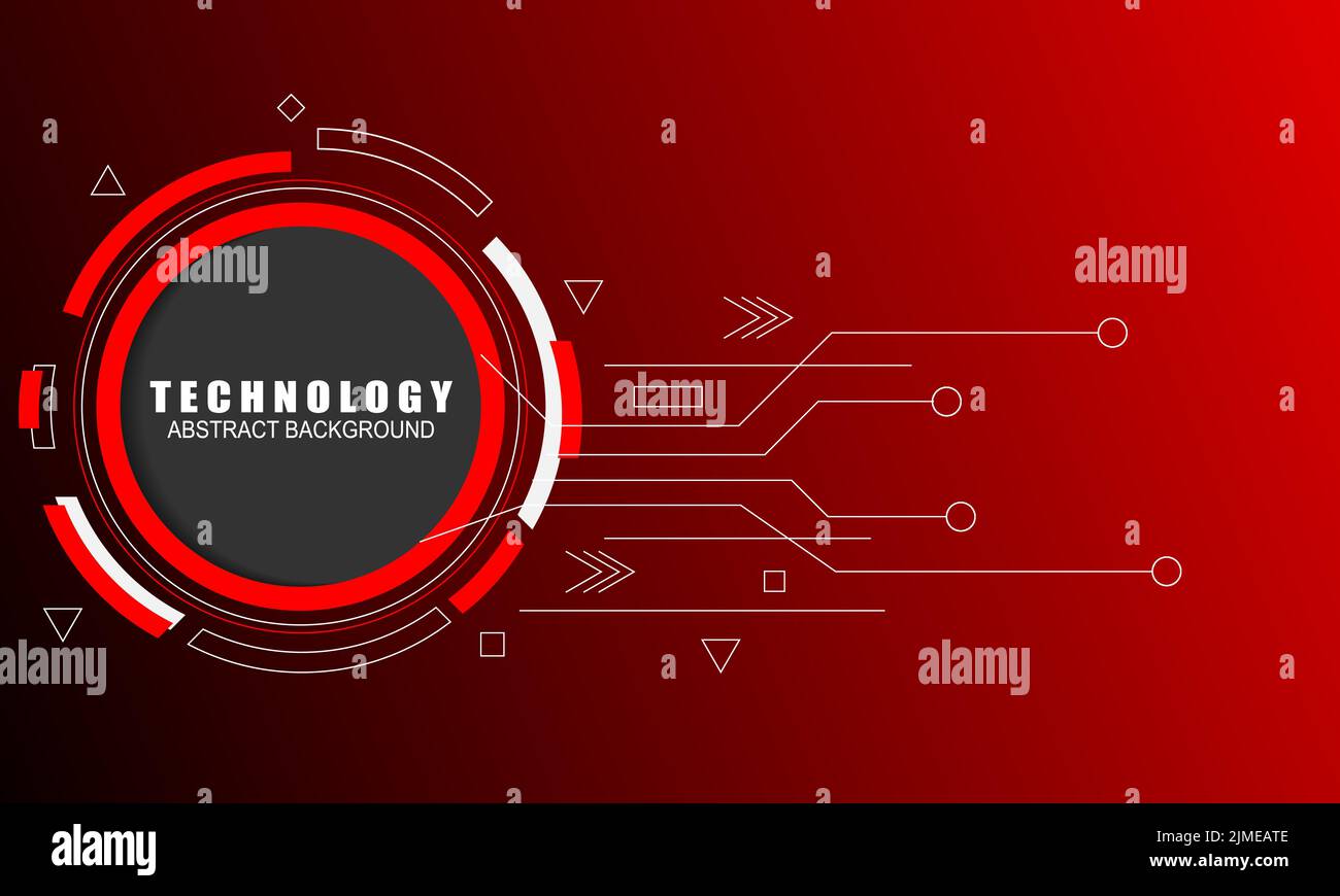 A vector design of hi-tech digital technology background Stock Vector Image & Art - Alamy