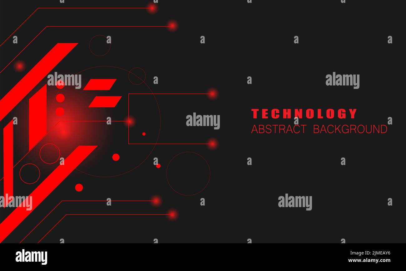 A vector design of hi-tech digital technology background Stock Vector ...