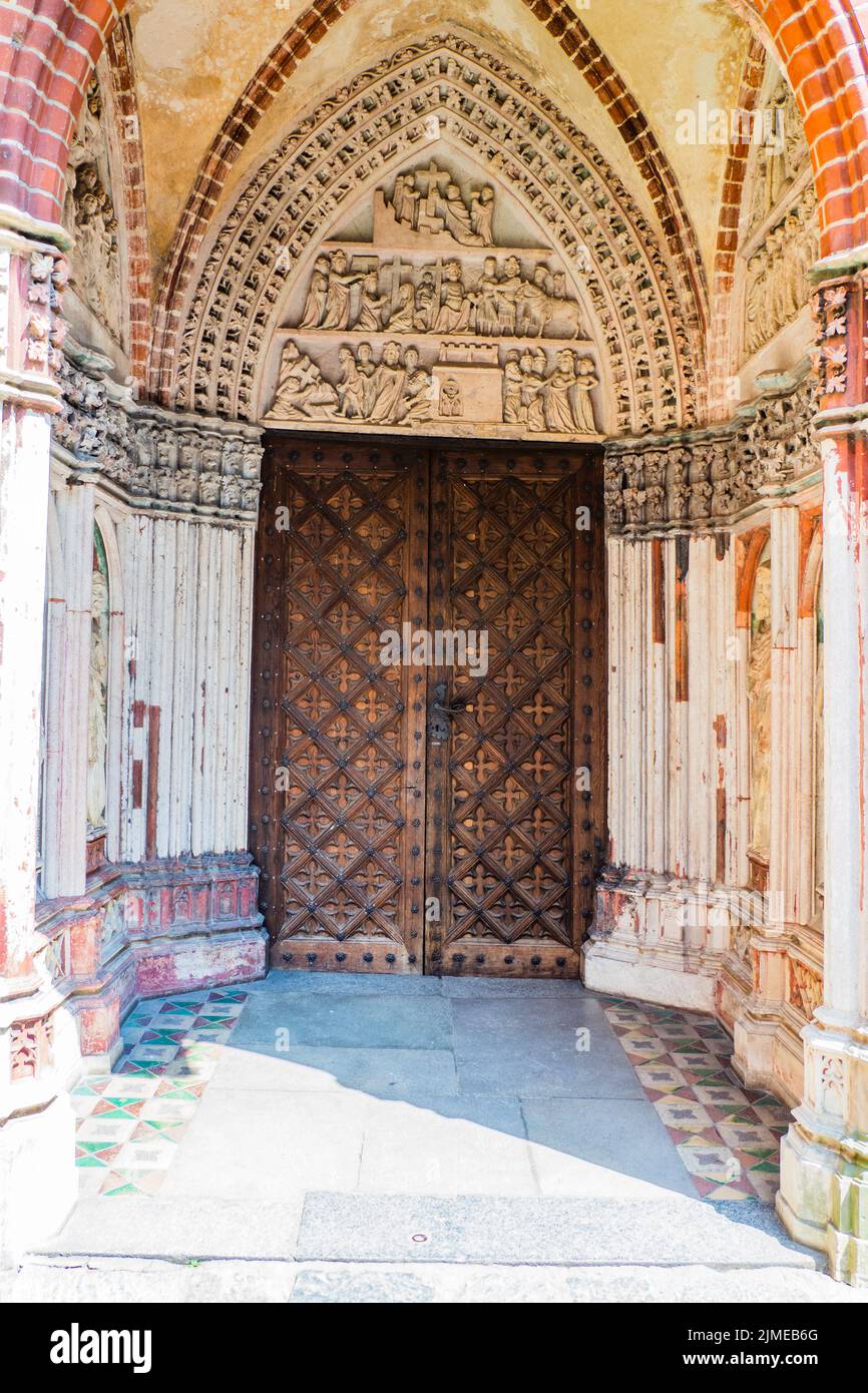 Architectural Fragments of Roman Catholic Church in Medieval Gothic ...