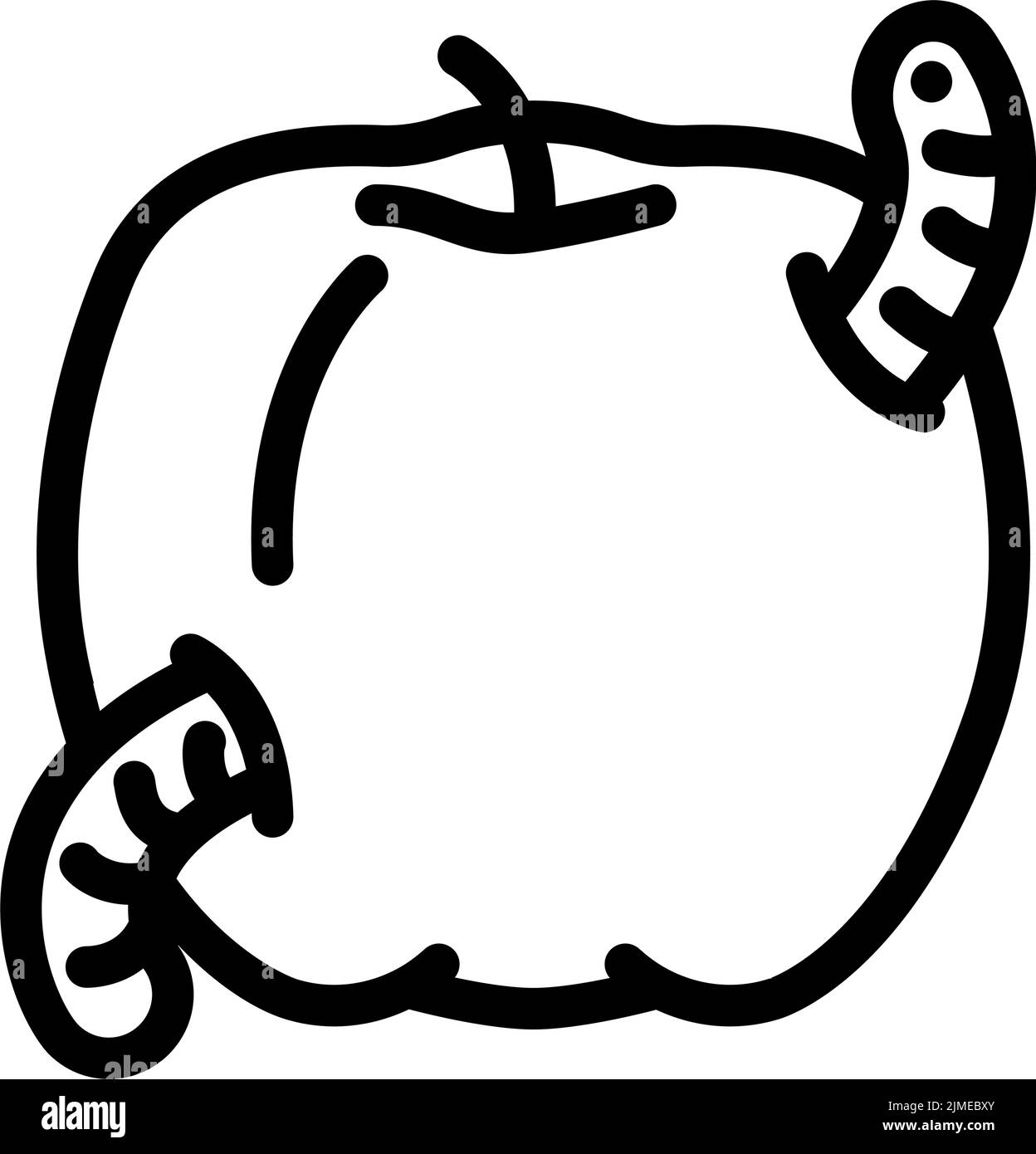 Apple and worm Black and White Stock Photos & Images - Alamy