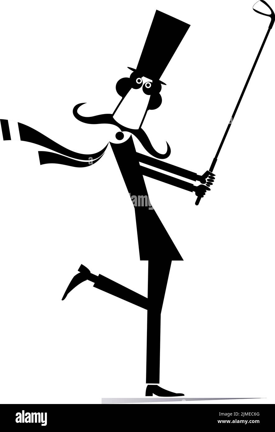 Golf the old course Stock Vector Images - Alamy