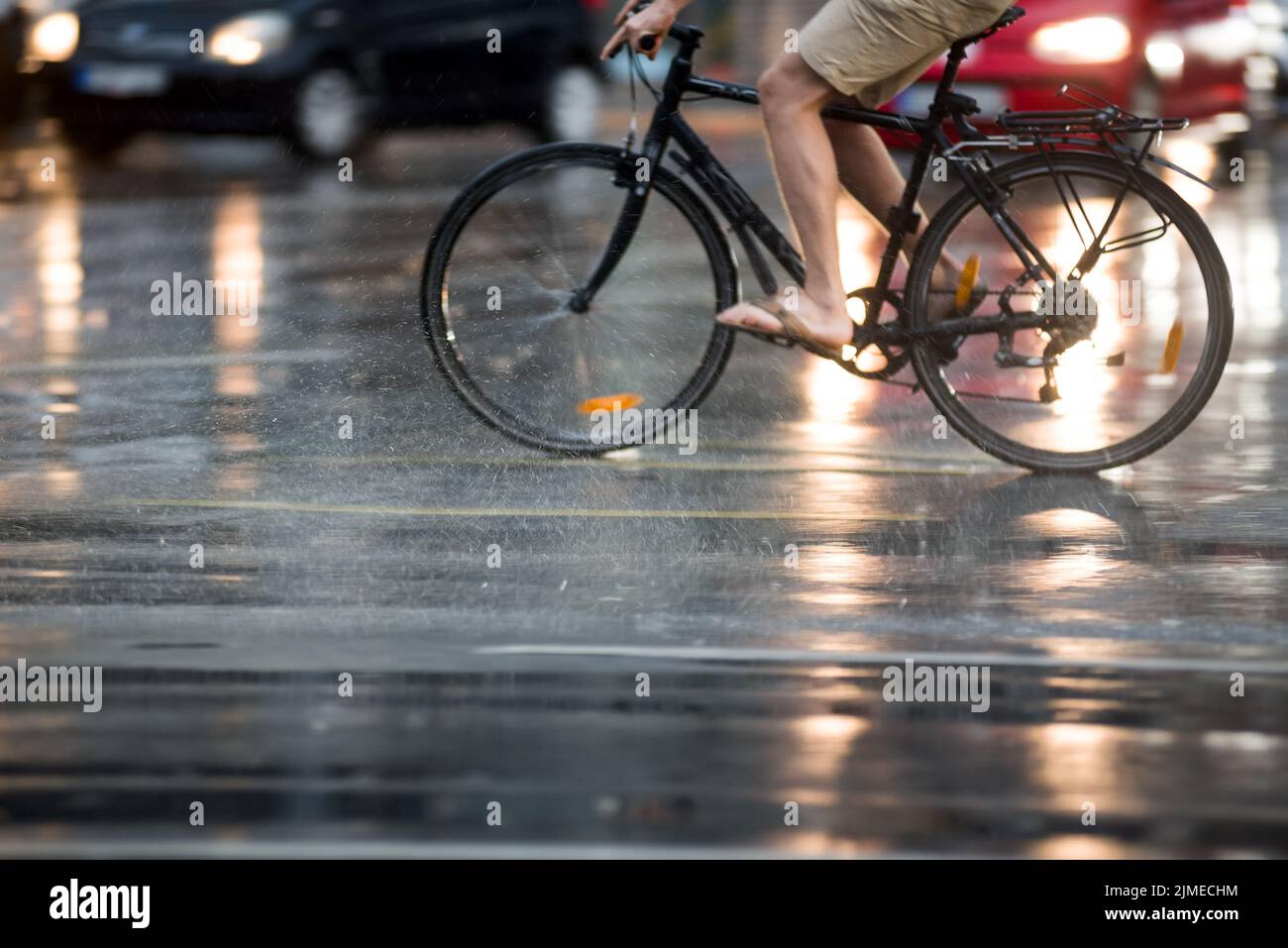 Rain rider hi-res stock photography and images - Alamy