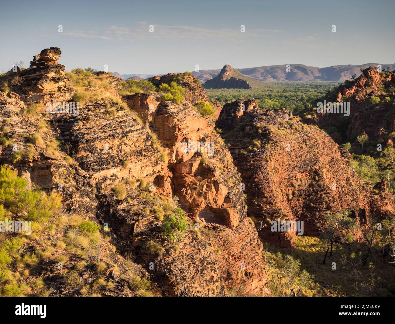 Quartz sandstone and congolmerate sedimentary karst rock formations ...