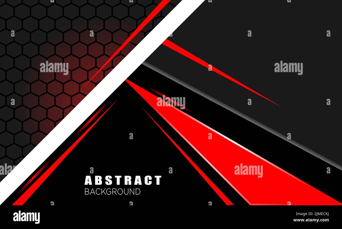 A vector of an abstract red and black background Stock Vector Image ...