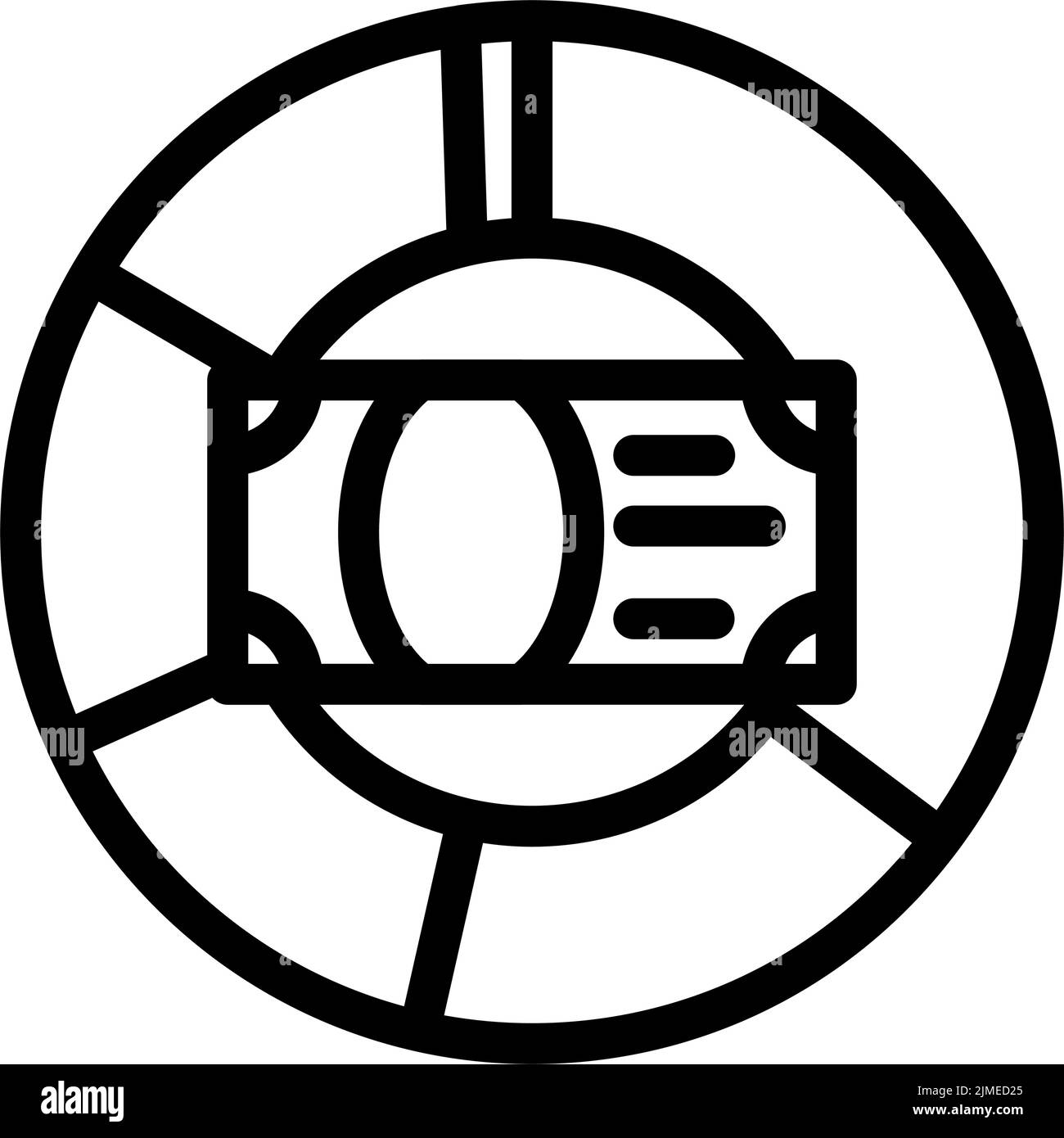 money control line icon vector illustration Stock Vector Image & Art ...