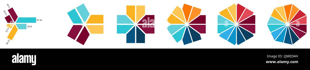 Symmetrical presentation Stock Vector Images - Alamy