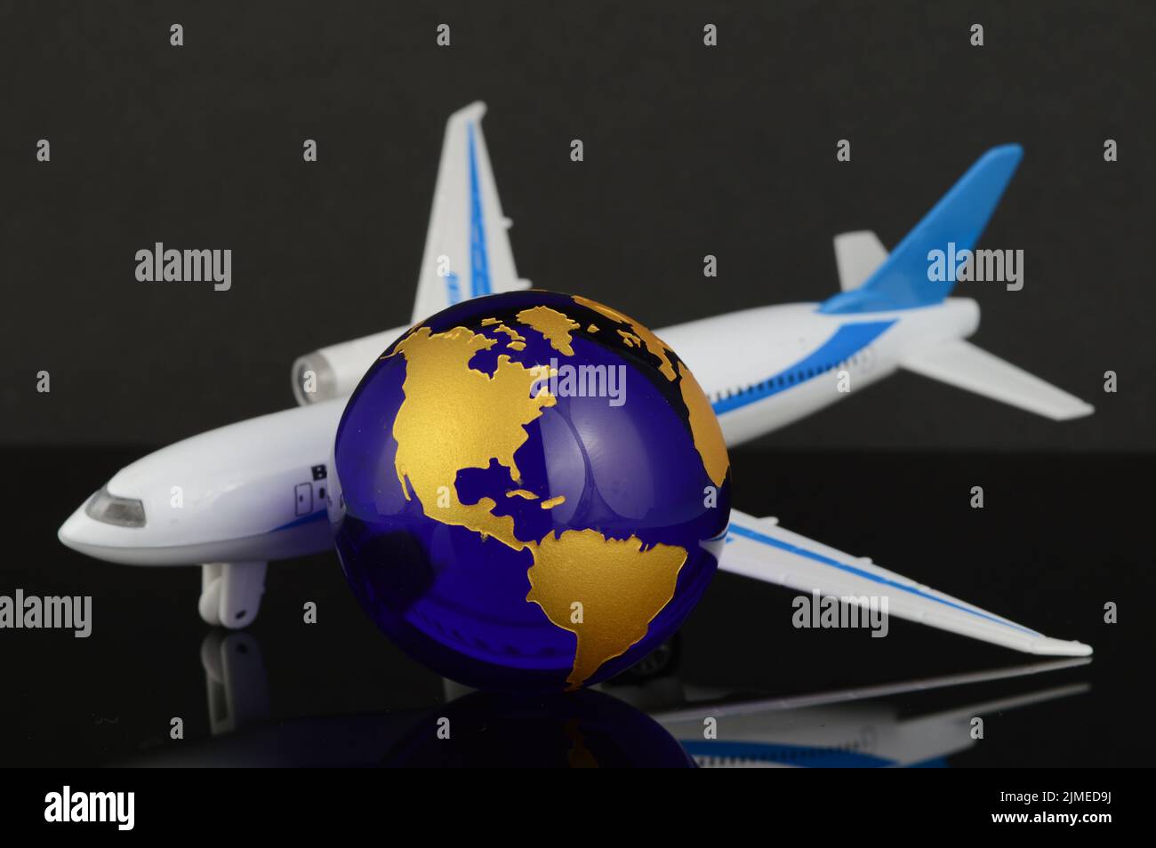 Global Airplane Travel Stock Photo - Alamy