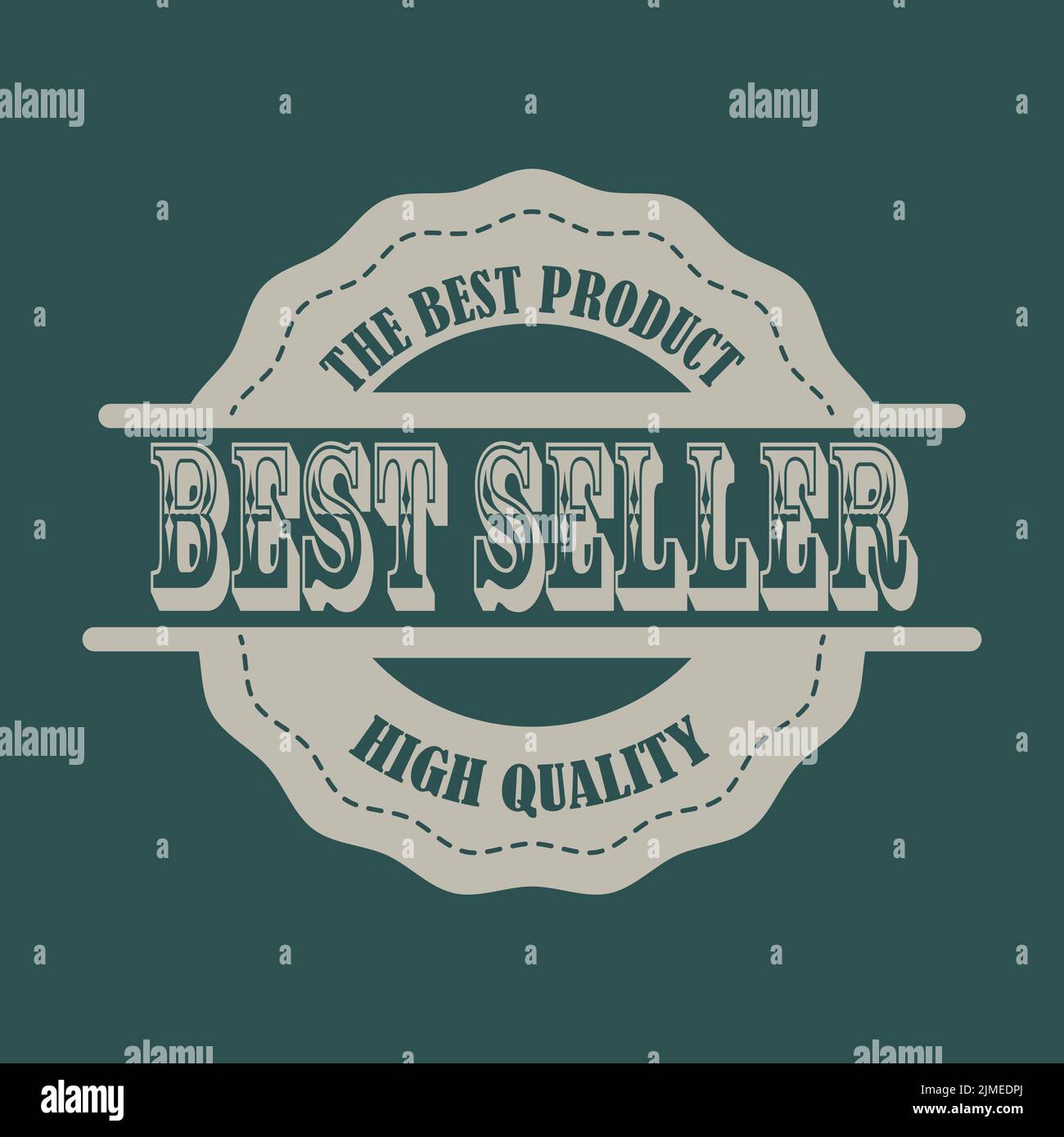 best seller vintage logo. can be used for logos, icons, templates ...