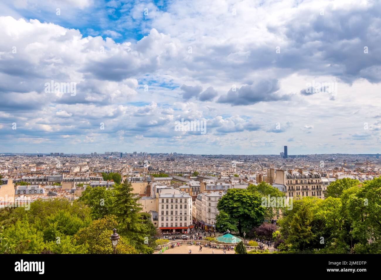 Parisian panoramic view hi-res stock photography and images - Alamy