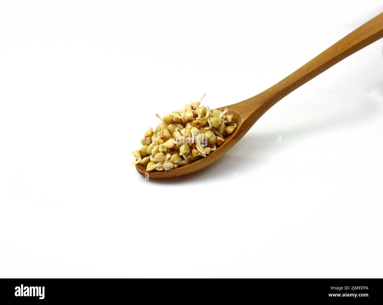 buckwheat sprouts isolated on white Stock Photo - Alamy