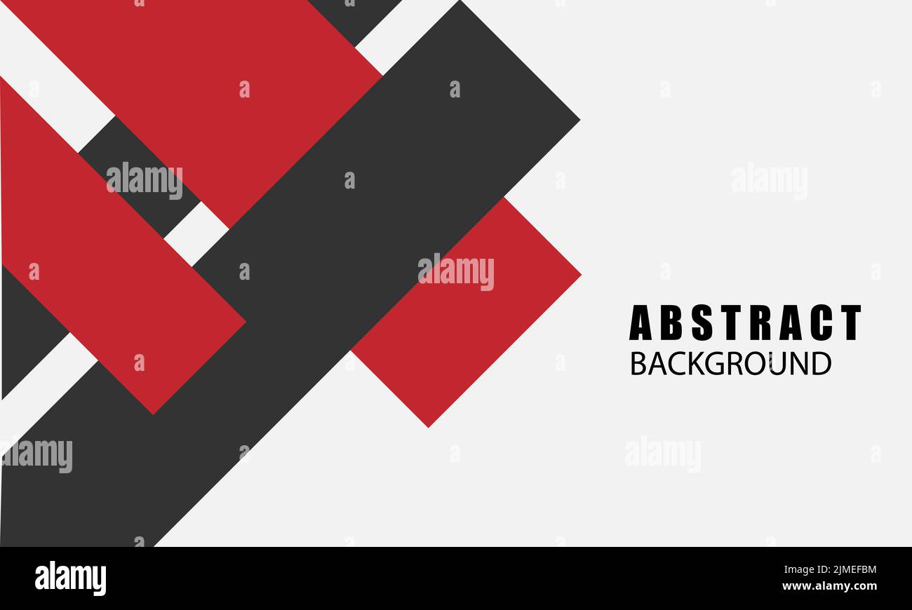 A vector design of the abstract geometric patterns in red and gray ...