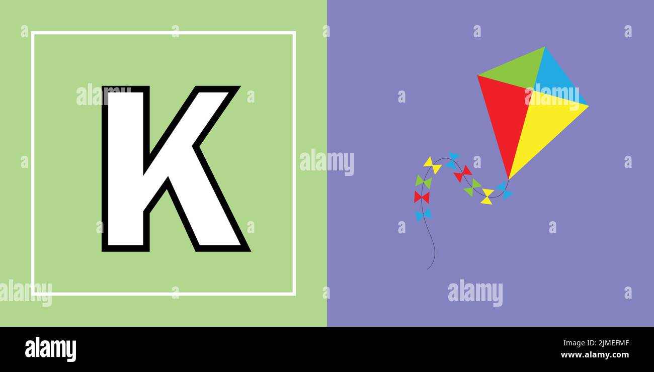 K kite Stock Vector Images - Alamy