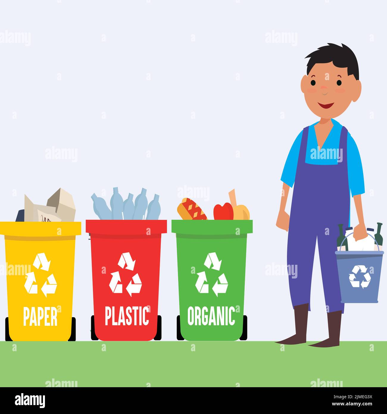 Zero waste production Stock Vector Images - Alamy