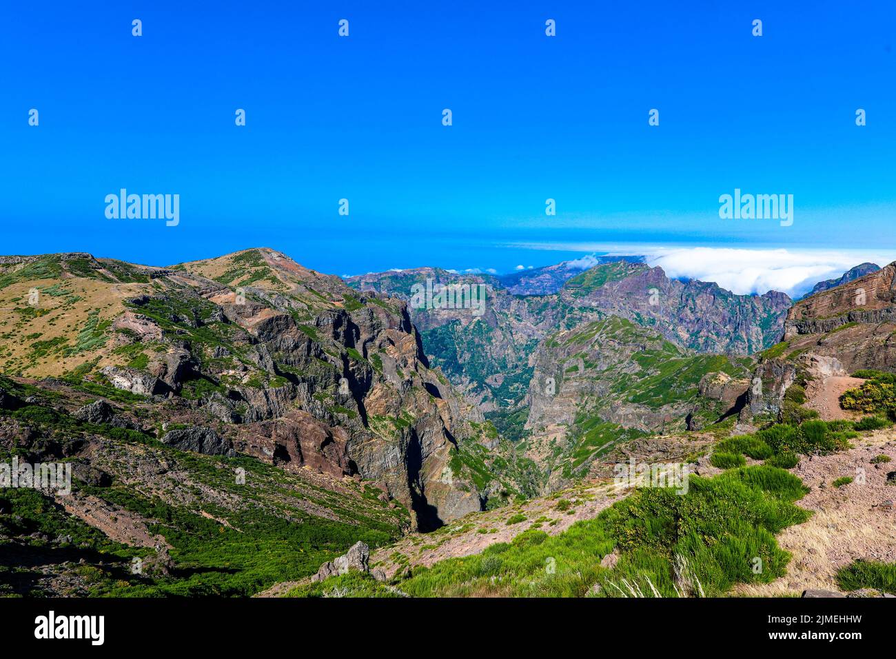 The Pico do Arieiro, Madeira, Portugal, Europe Stock Photo - Alamy