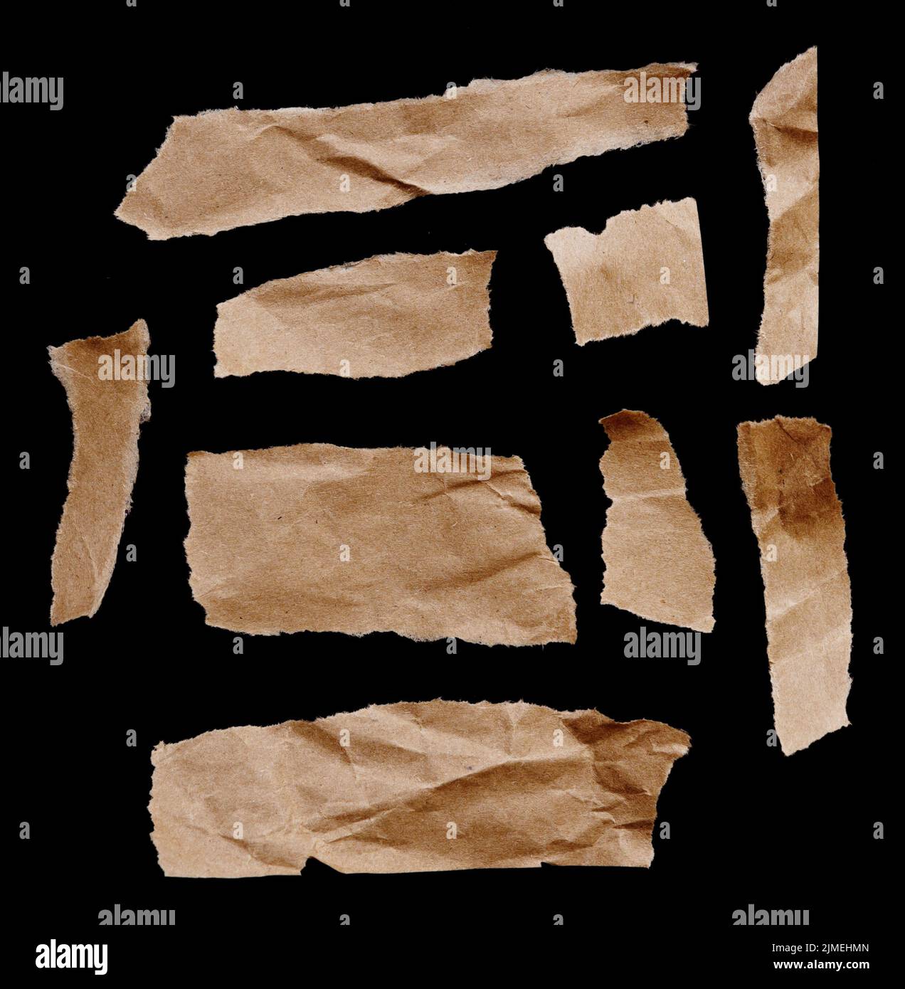 Black scrap paper isolated hi-res stock photography and images - Alamy
