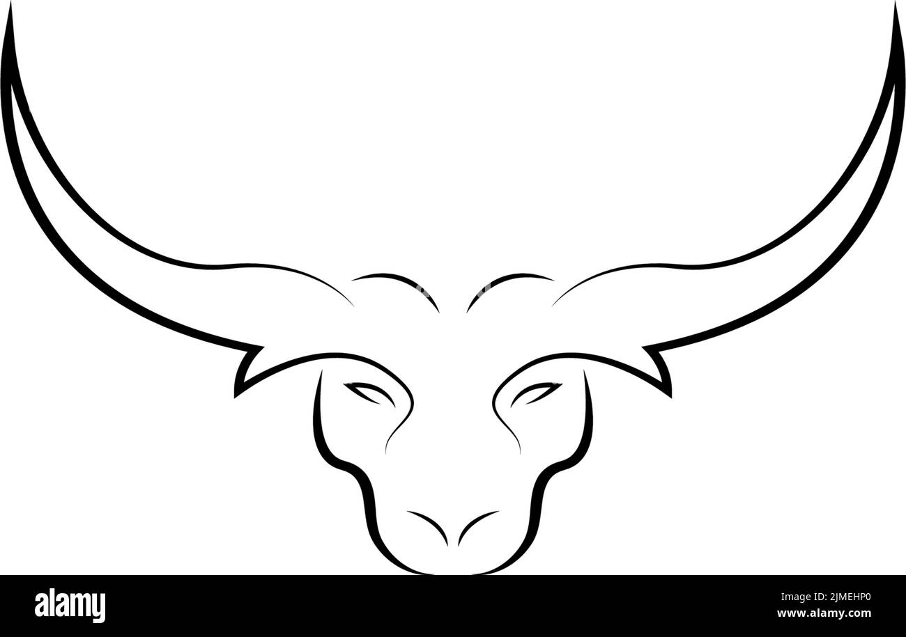 bull logo vector icon design Stock Vector Image & Art - Alamy