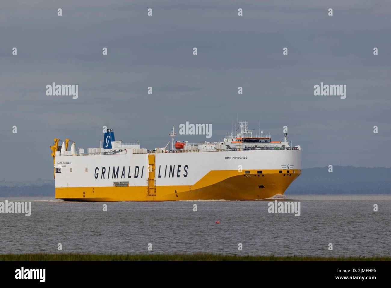 RoRo heading for Royal Portbury docks Stock Photo - Alamy
