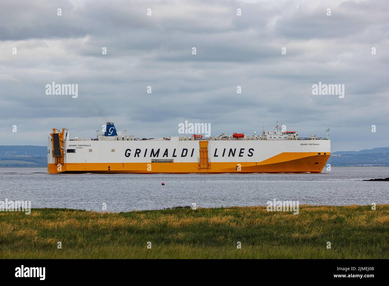 RoRo heading for Royal Portbury docks Stock Photo - Alamy