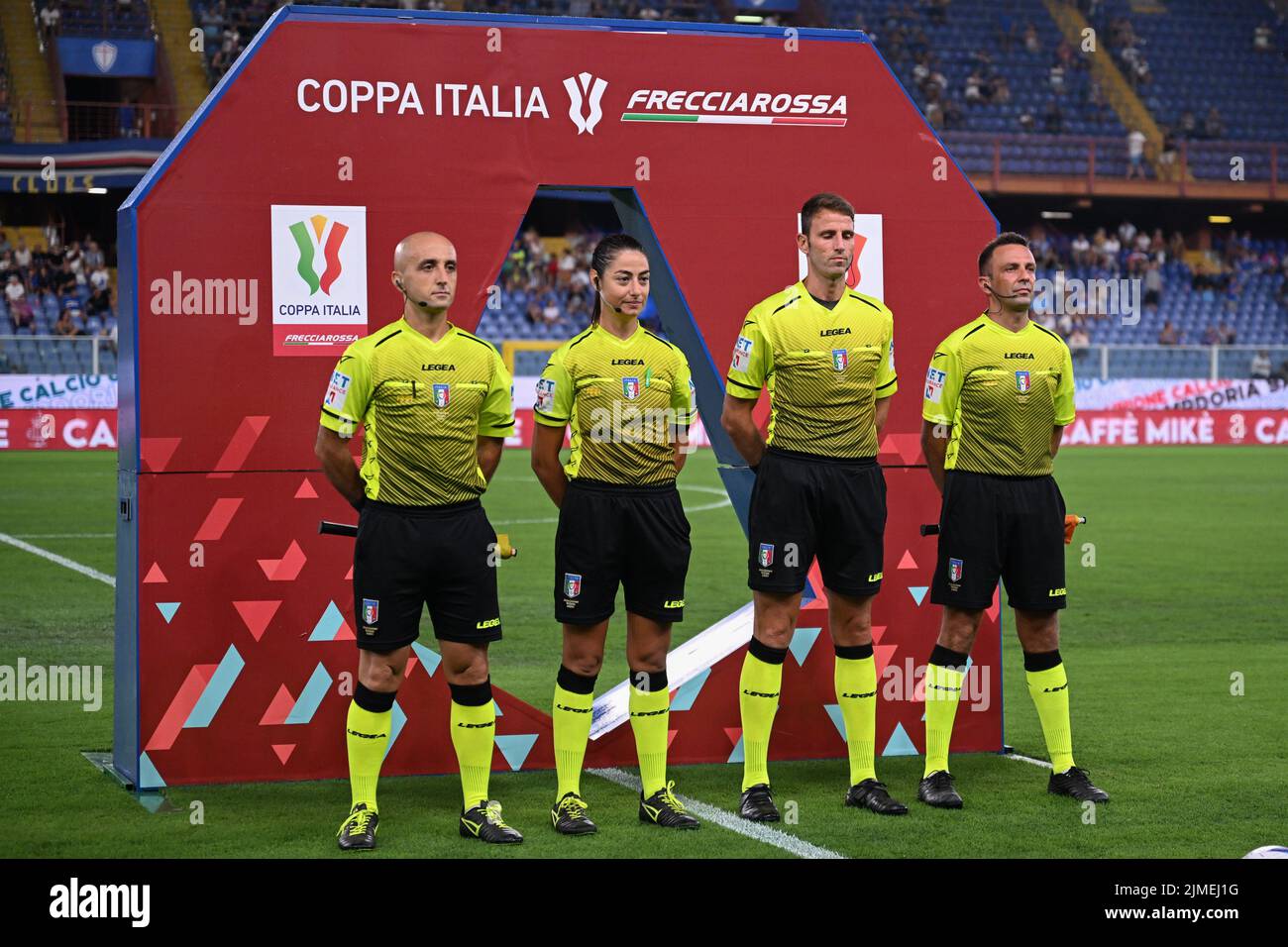 Luigi Ferraris stadium, Genova, Italy, August 05, 2022, Christian Rossi sez. La Spezia, The ...