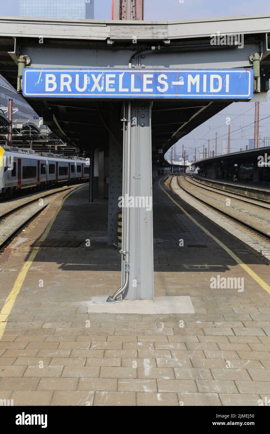 Brussels public transit hi-res stock photography and images - Alamy