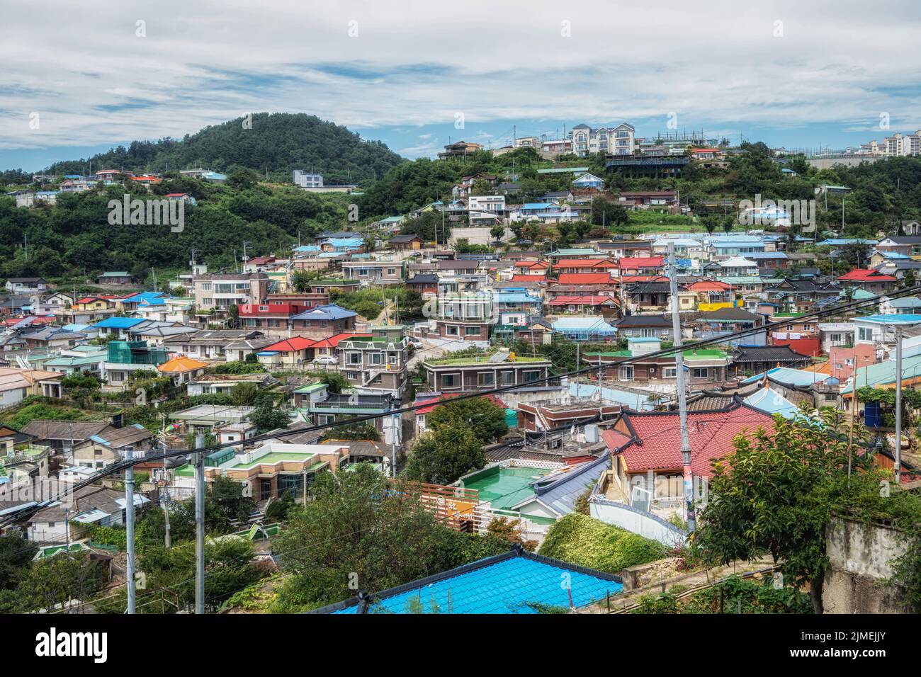 Mukho port waterfront park hi-res stock photography and images - Alamy