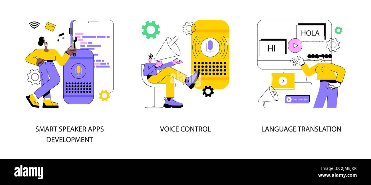 Translation apps Stock Vector Images - Alamy