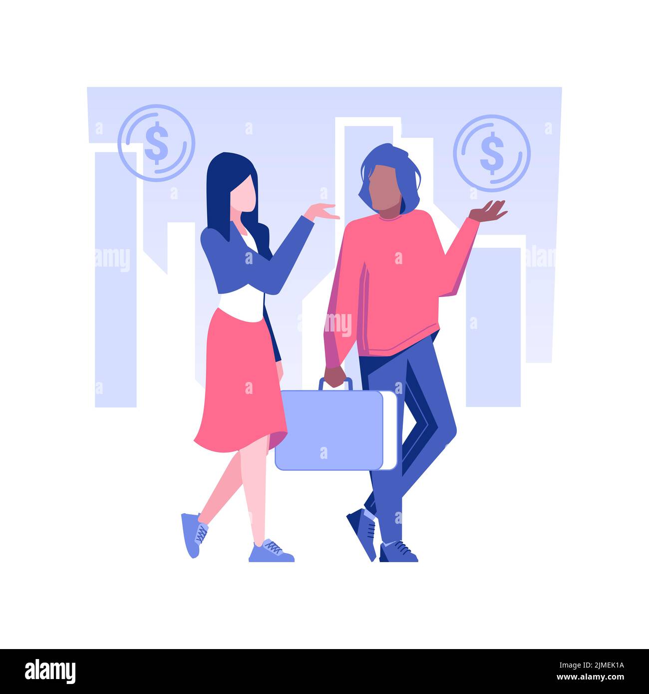 Property management isolated concept vector illustration. Property ...