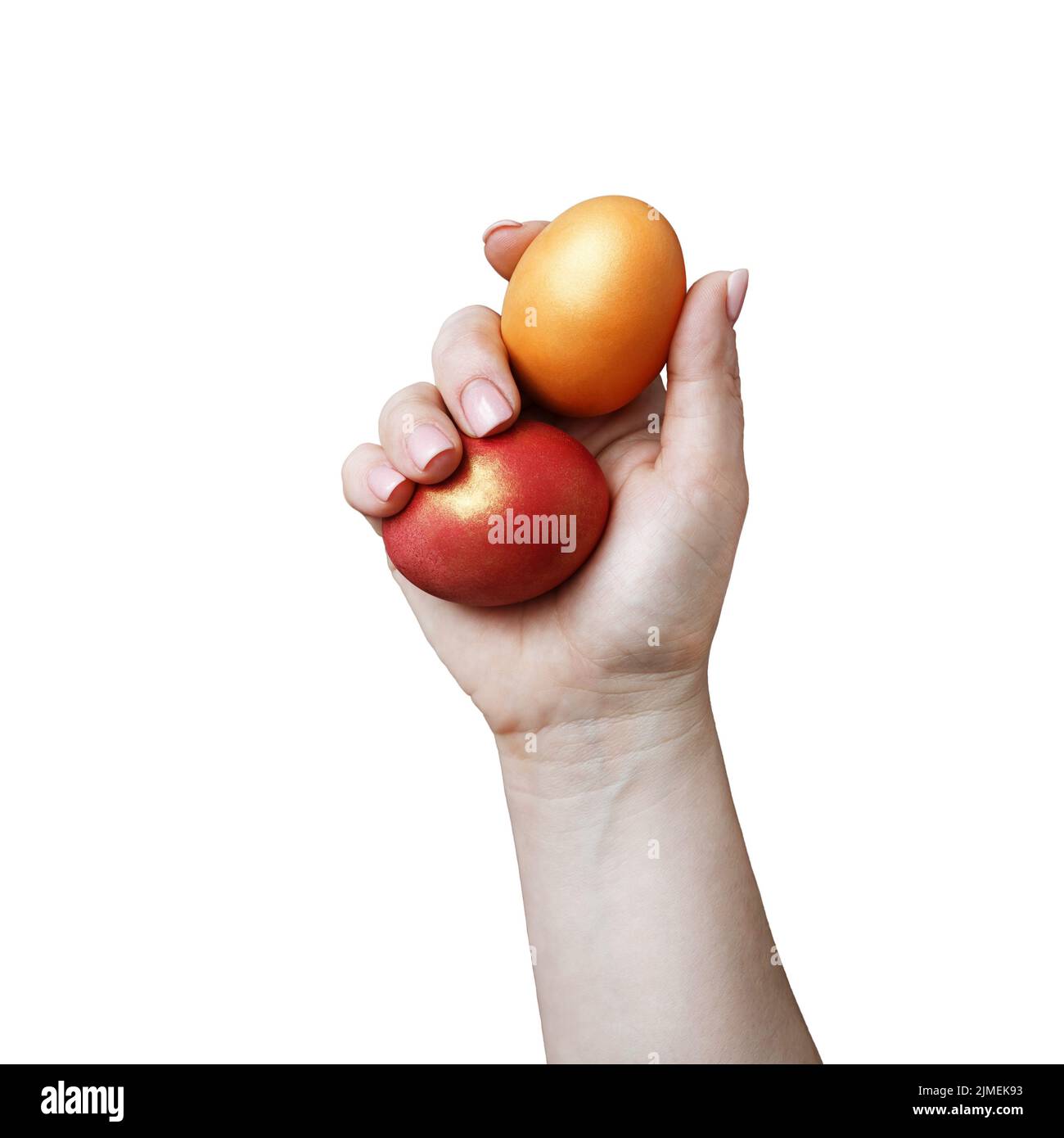 Female hand paint color Cut Out Stock Images & Pictures - Alamy