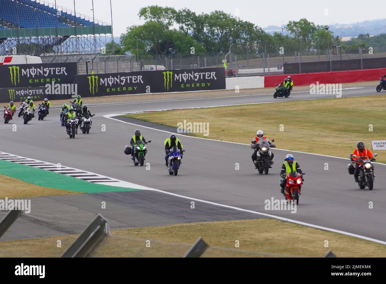 Moto GP Day of Champions returned to Silverstone racing circuit after a ...