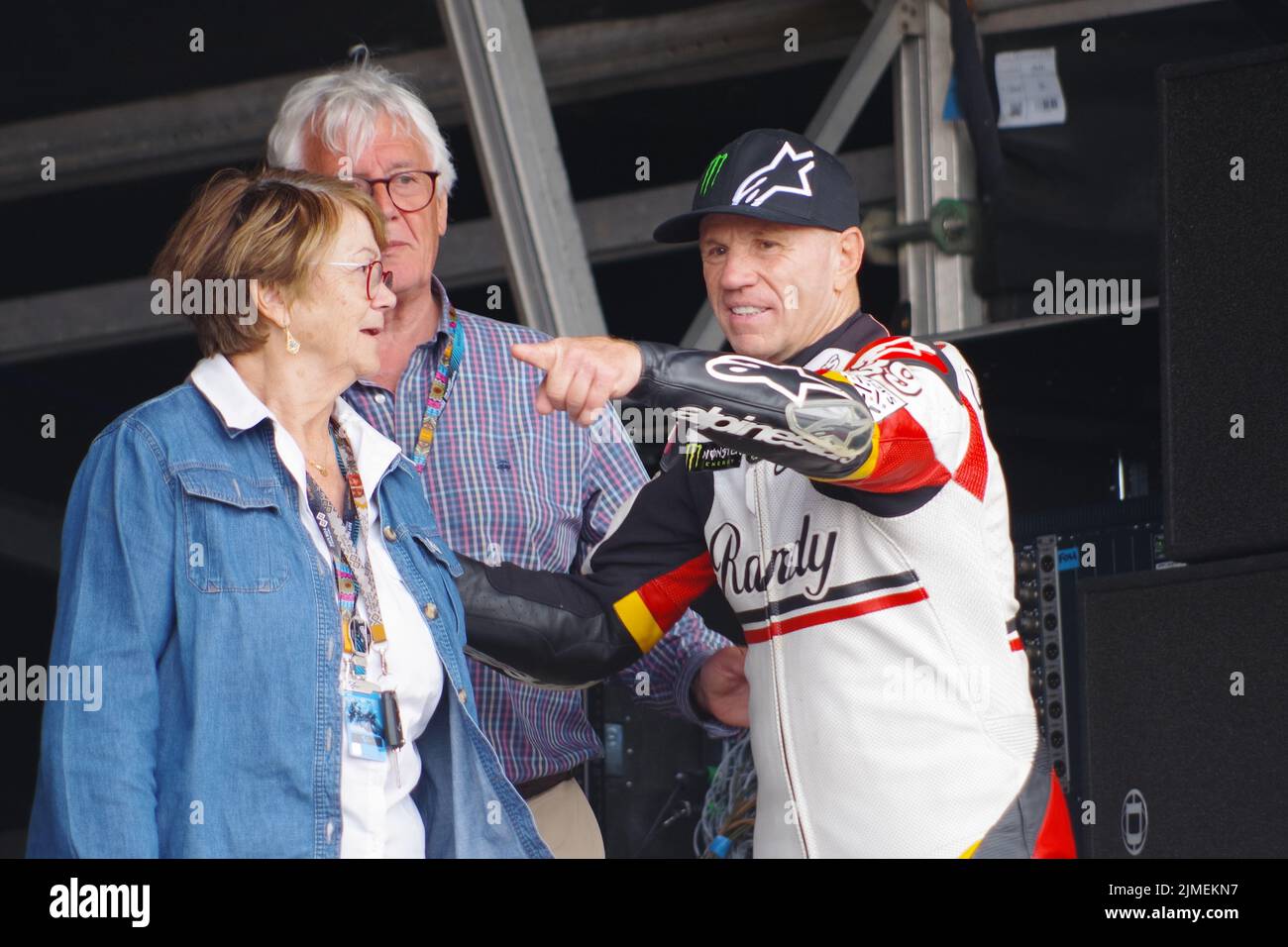 Moto GP Day of Champions returned to Silverstone racing circuit after a ...