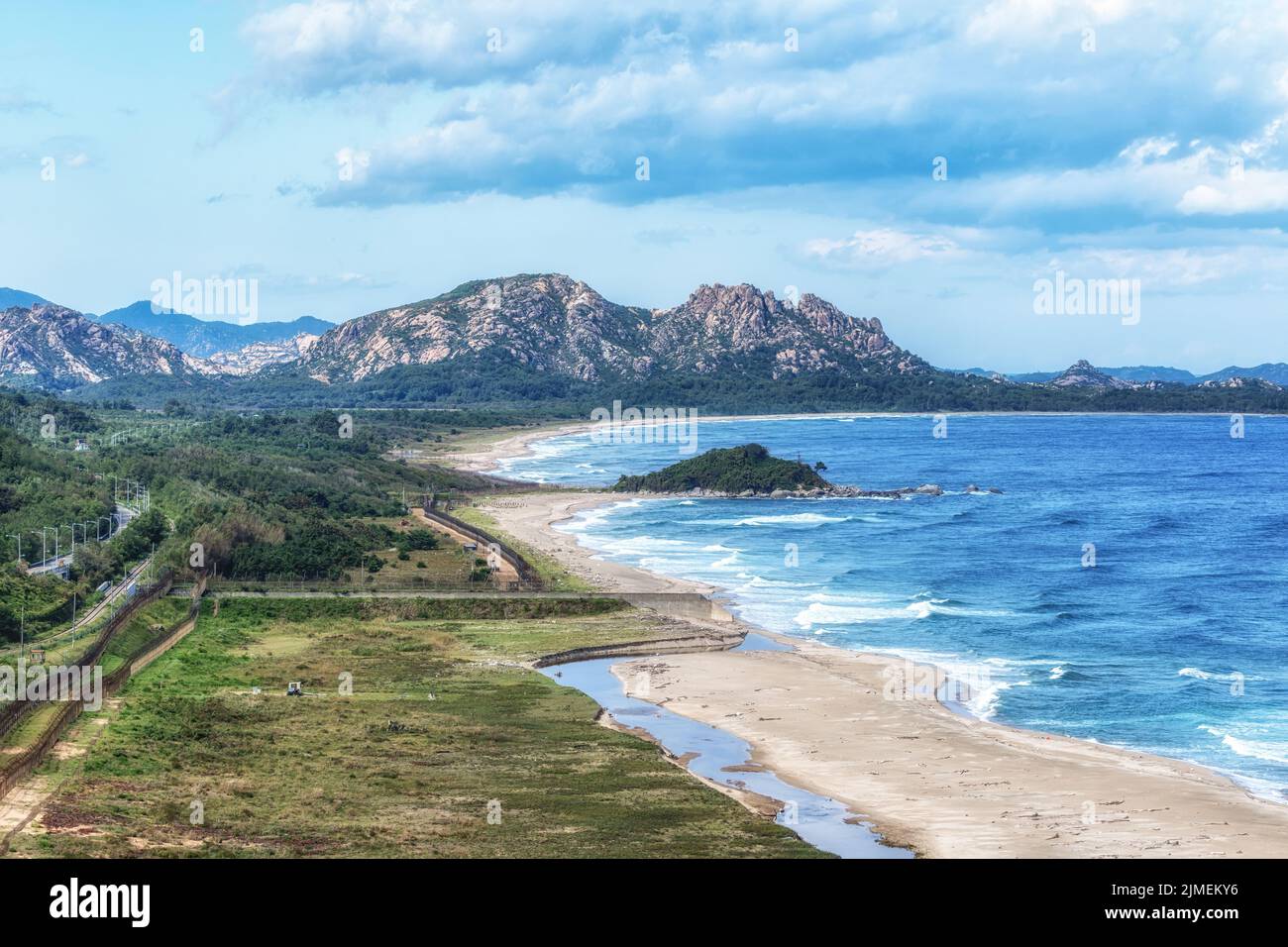 Goseong observatory tower view Stock Photo - Alamy