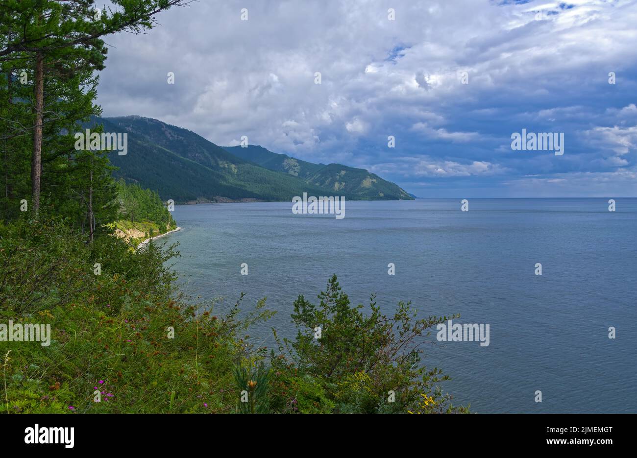 Beautiful clouds over baikal hi-res stock photography and images - Alamy