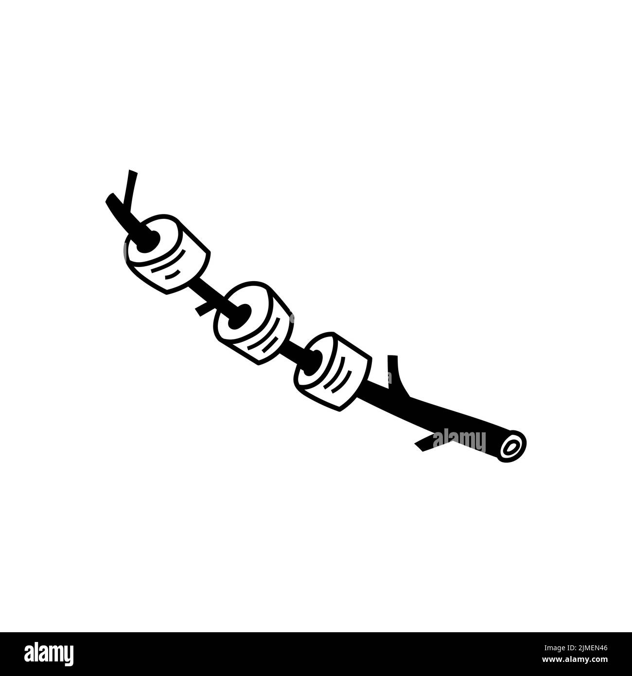 White marshmallows Black and White Stock Photos & Images - Alamy