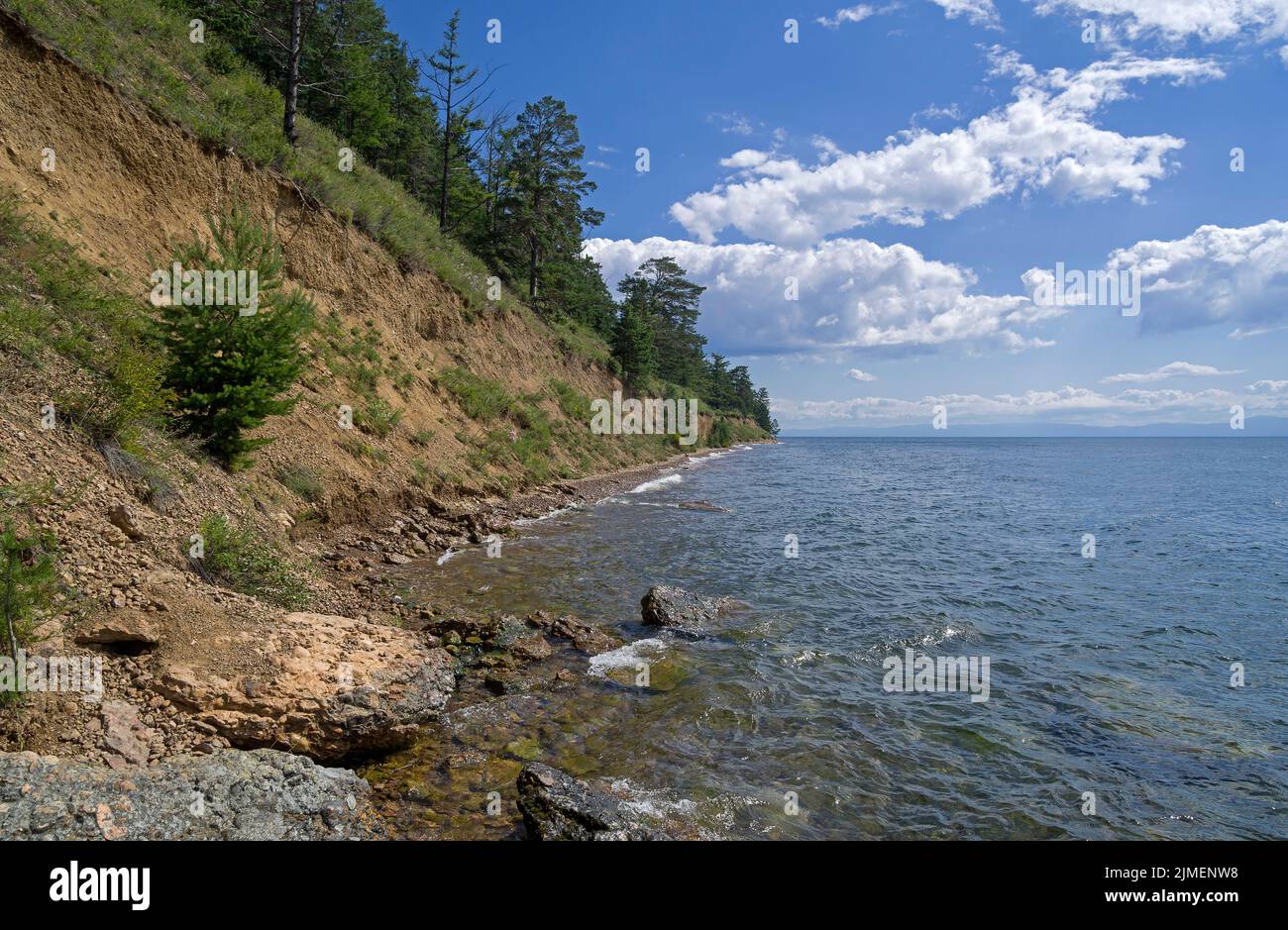 Steep shore baikal hi-res stock photography and images - Alamy