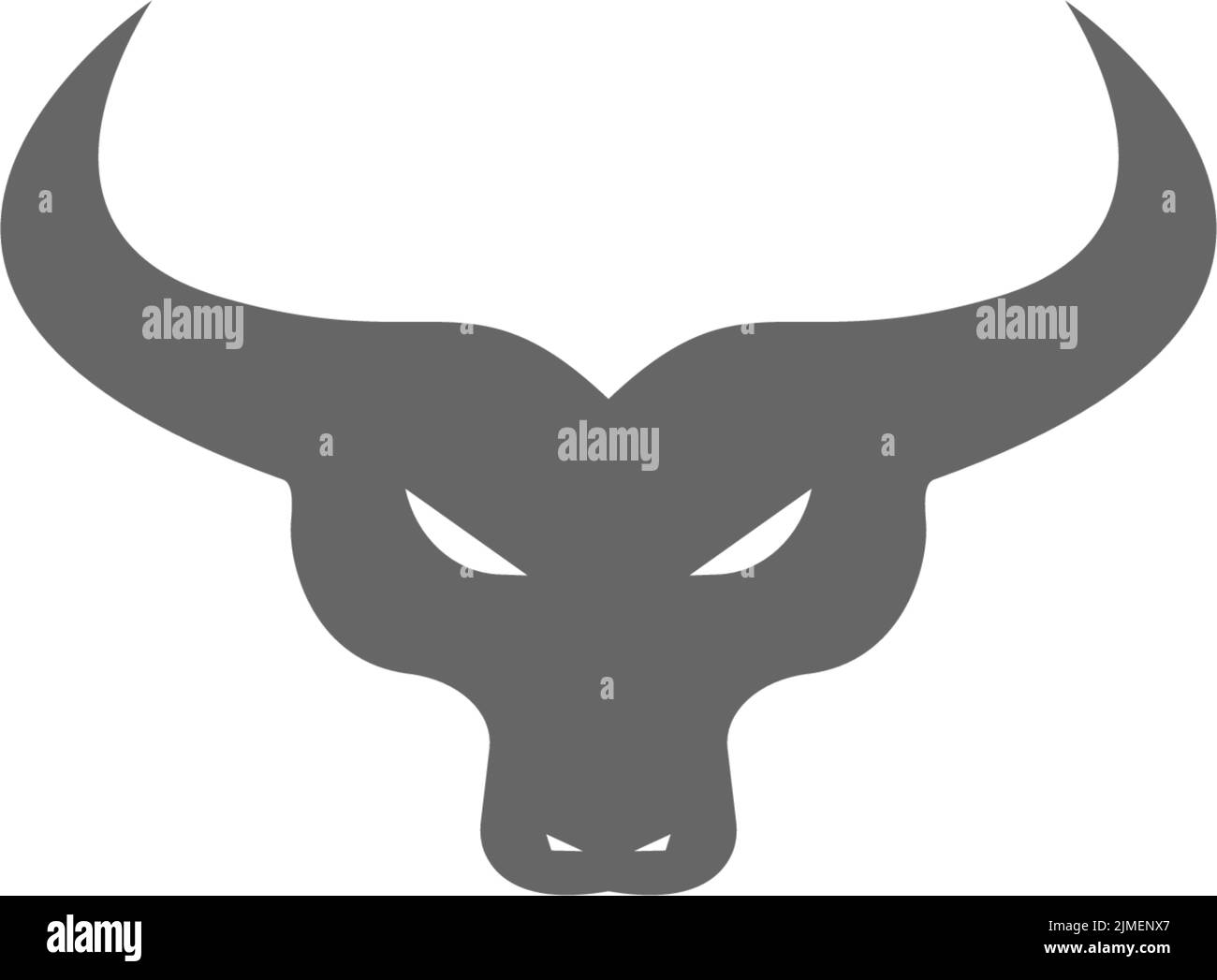 bull logo vector icon design Stock Vector Image & Art - Alamy