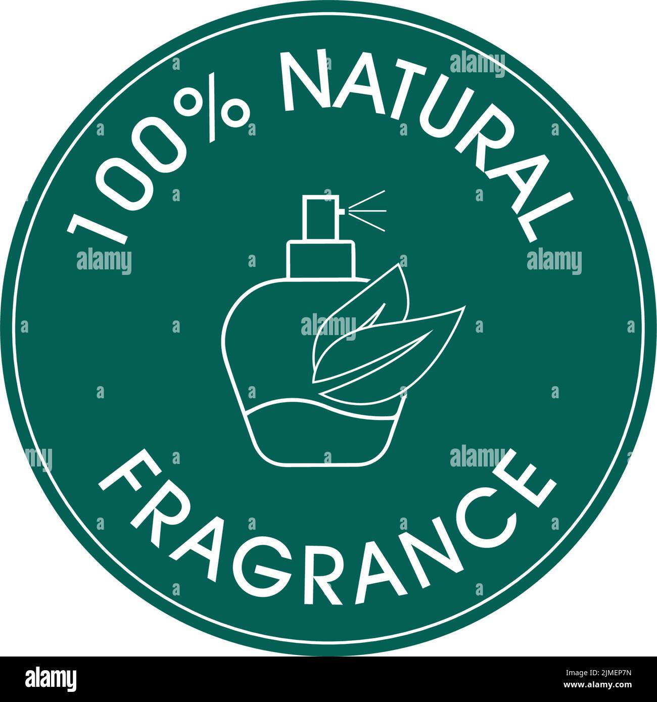 Natural fragrance logo Stock Vector Images - Alamy