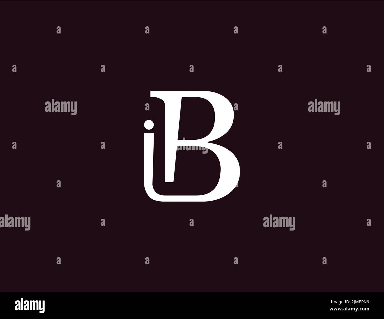 Bi typography icon hi-res stock photography and images - Alamy
