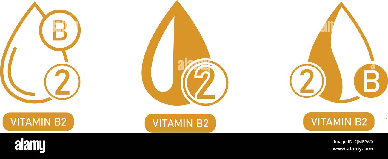 vitamin b2 supplement icon vector illustration Stock Vector Image & Art ...