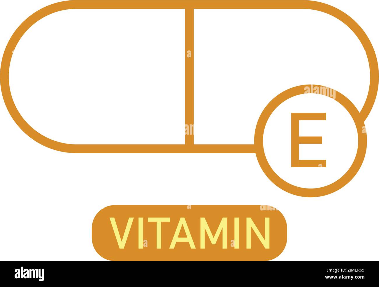 vitamin e supplement icon vector illustration Stock Vector Image & Art ...
