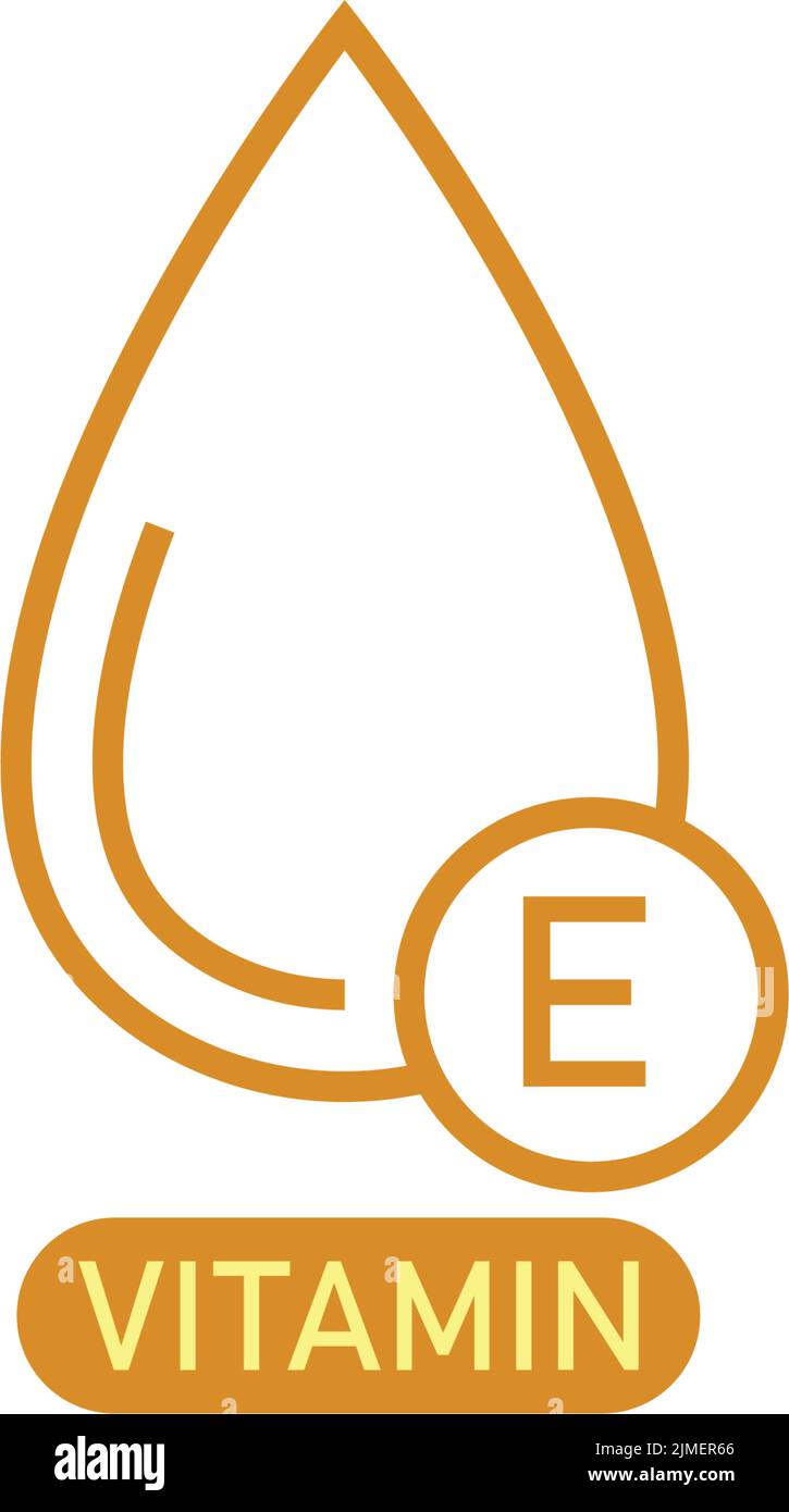 vitamin e supplement icon vector illustration Stock Vector Image & Art ...
