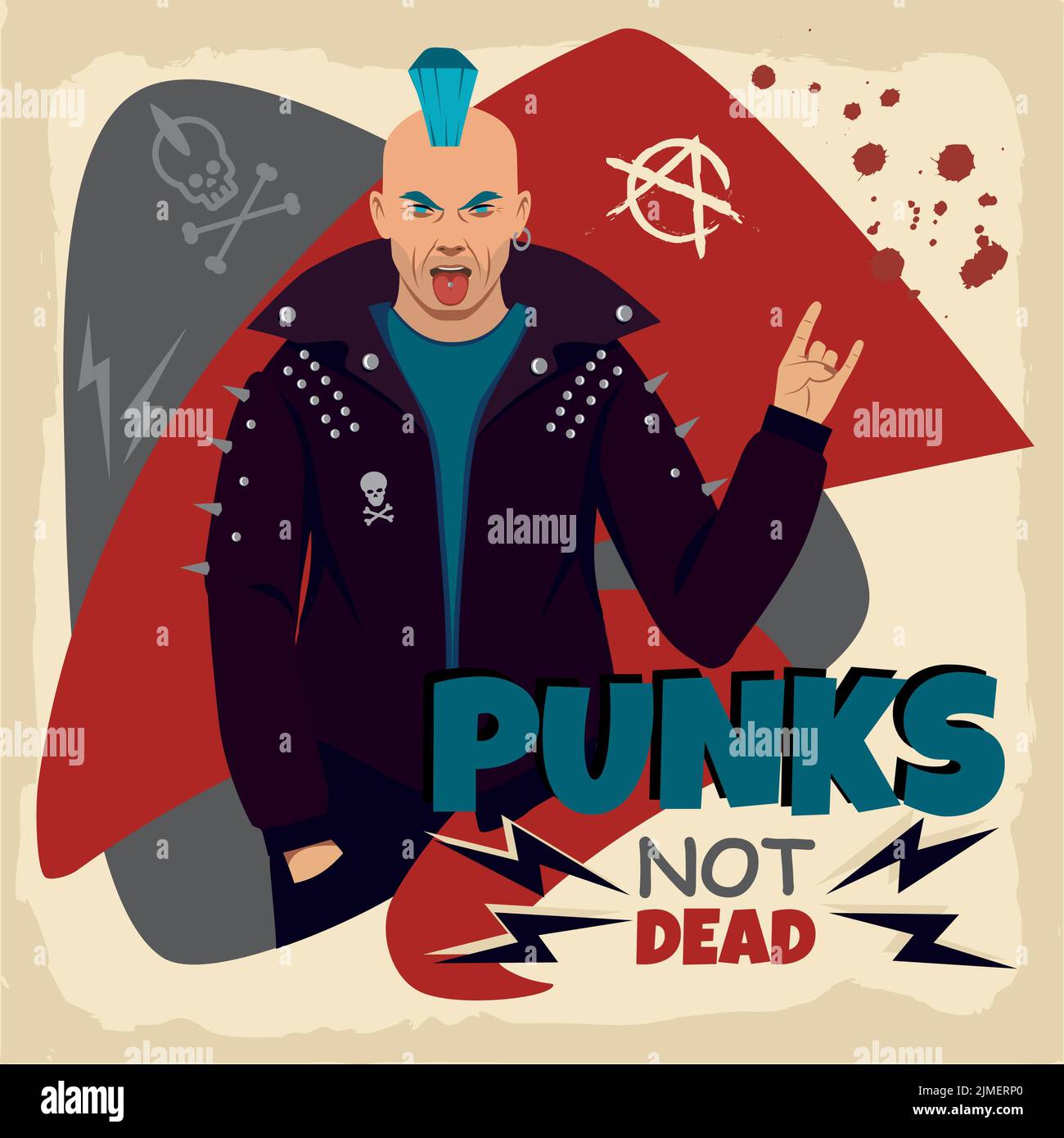 Mohawk vector hi-res stock photography and images - Alamy