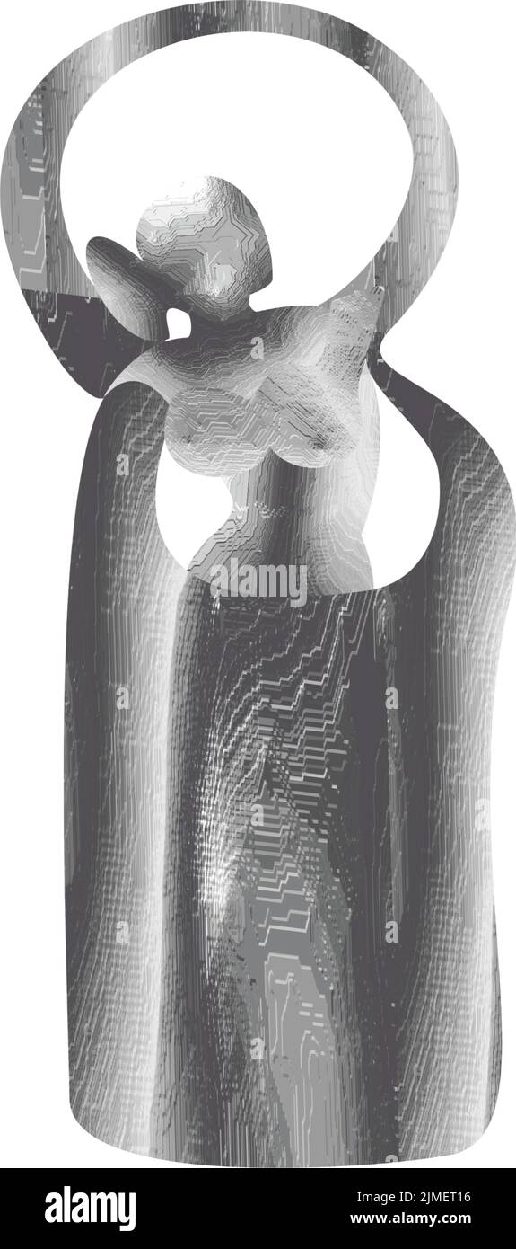 Woman is praying for universal good days in place of distress ...