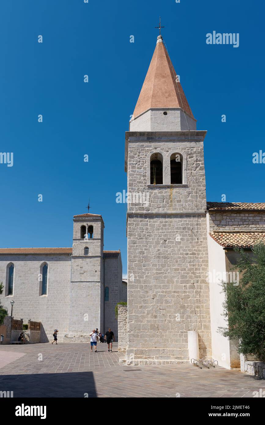 The church of Our Lady of Health (crkva gospe od zdravlja) in Krk in Croatia Stock Photo - Alamy