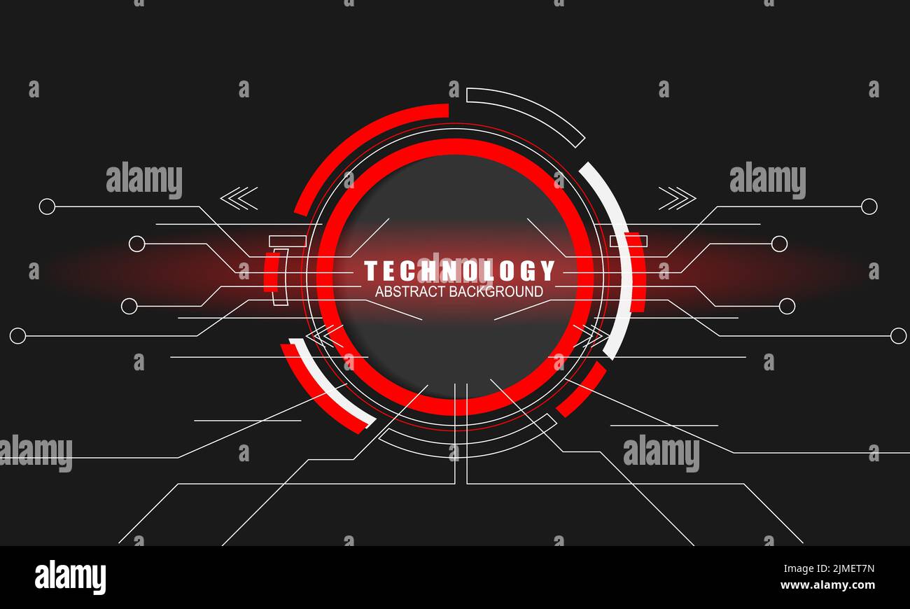 Line hi tech technical Stock Vector Images - Alamy