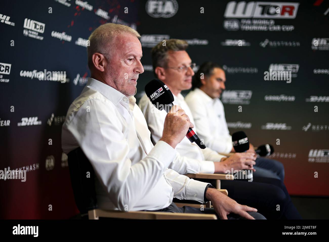 Press Conference Marcello LOTTI, during the WTCR - Race of Alsace Grand ...