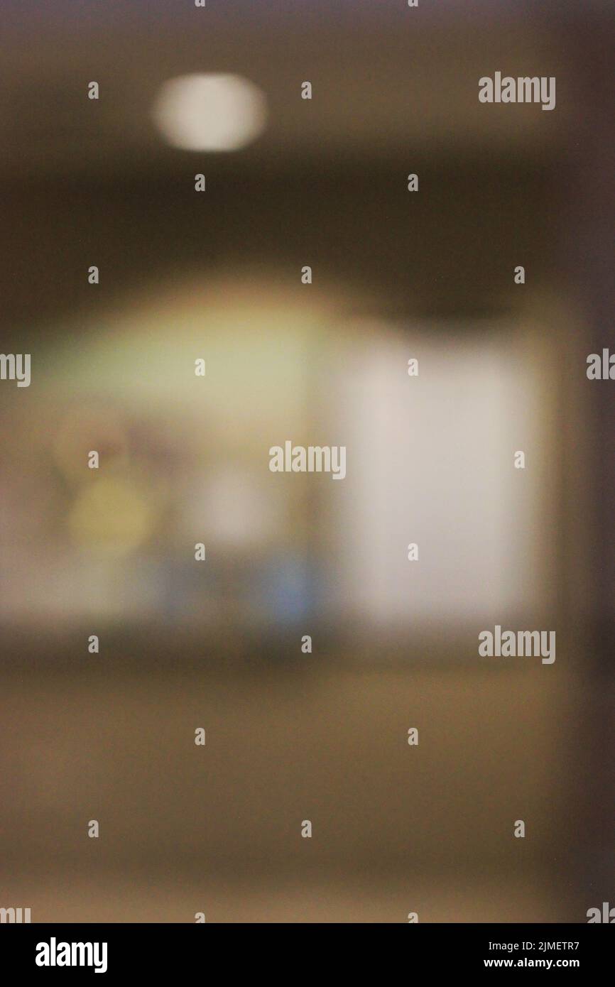 Blurry dreamy abstract view of the interior of a building Stock Photo ...
