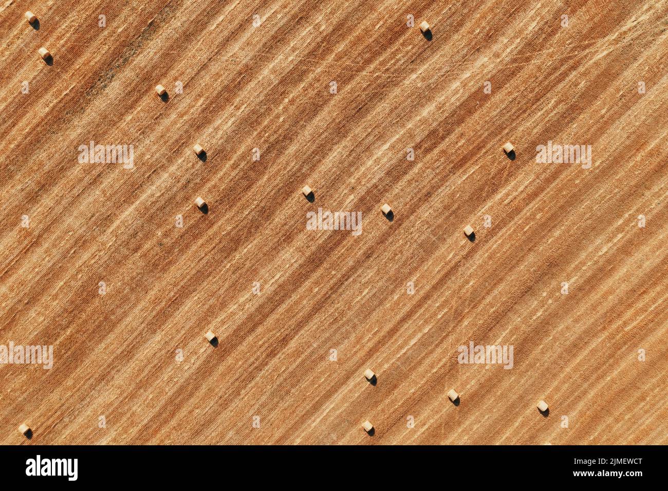 Top down aerial view harvester hi-res stock photography and images - Alamy