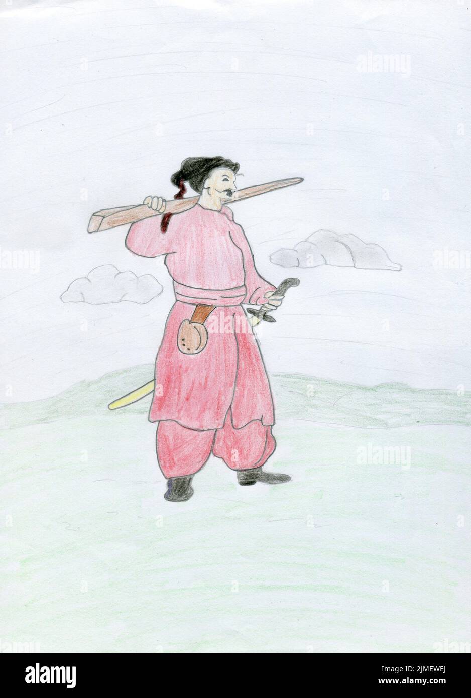 Cossack character hi-res stock photography and images - Alamy